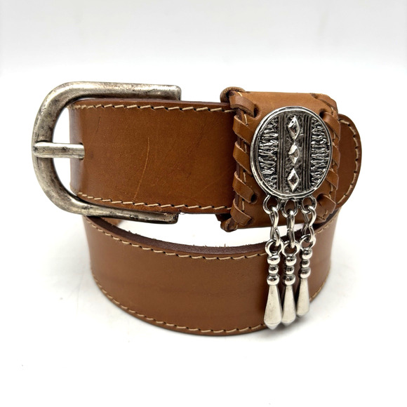 Unbranded | Accessories | Vintage 9s Artisan Crafted 7059 Tan Genuine ...